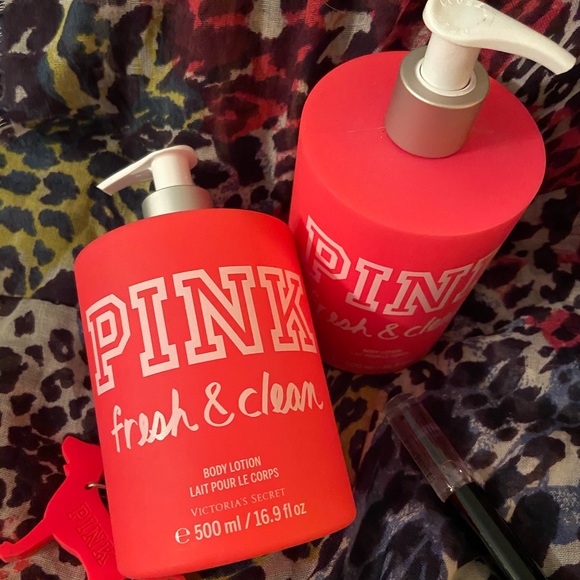 PINK Victoria's Secret | Bath & Body | Pink Fresh Clean Body Lotion ...